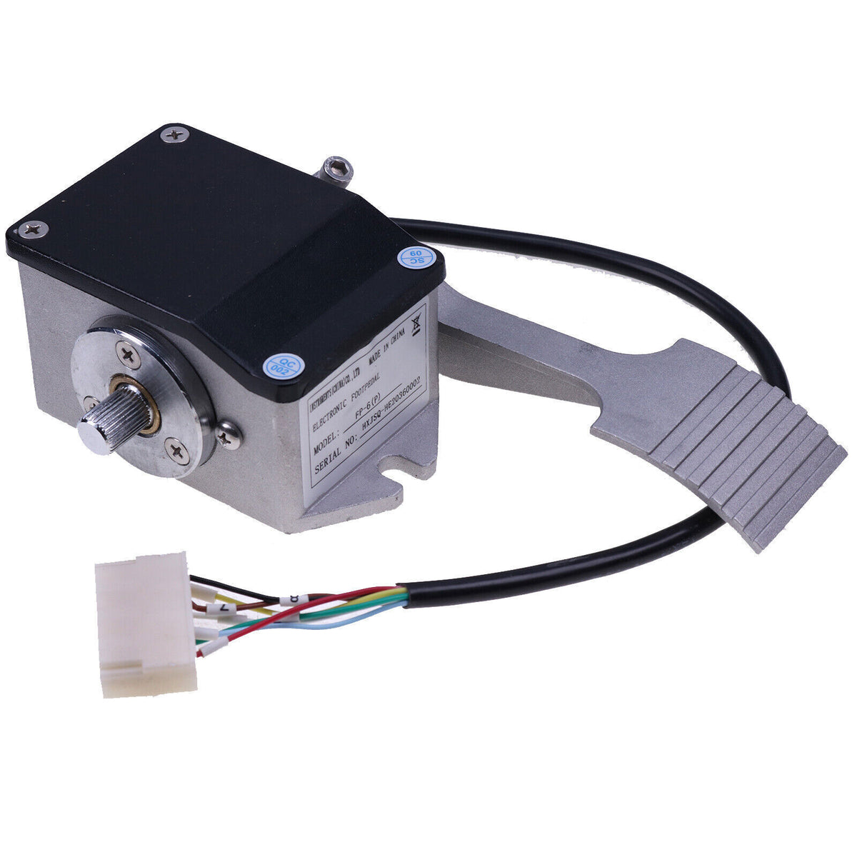 FP-6 0-5K Throttle Foot Throttle For Curtis EV Potentiometer Type 0-5 ...