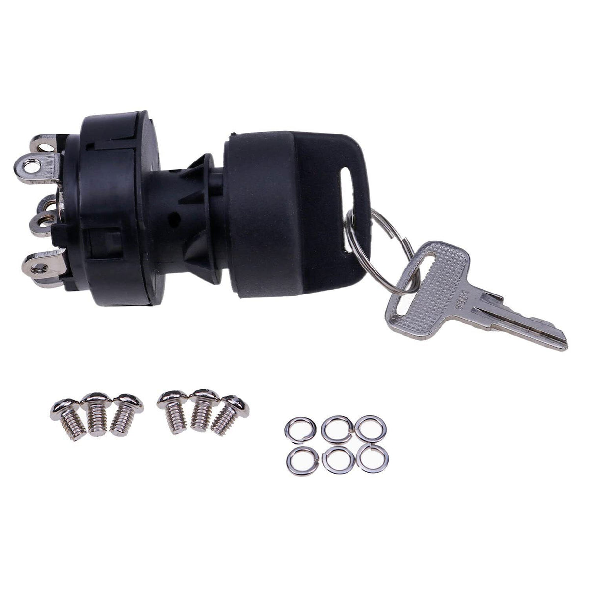 Ignition Switch 4360469 For JLG 12VDC-20A 24VDC-10A 48VDC-4A E201575 ...