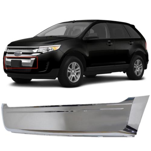 Front Lower Chrome Grille Moulding For 2011-2014 Ford Edge FO1087132 ...