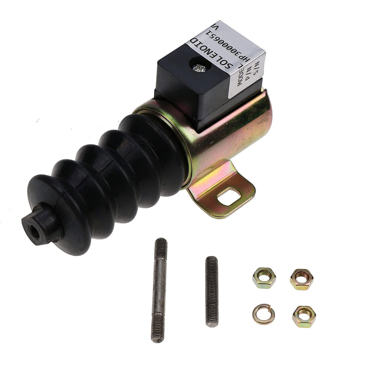 12V Pull Push DC Solenoid RP2307B 40700092 For Murphy 3-Terminals Parts ...