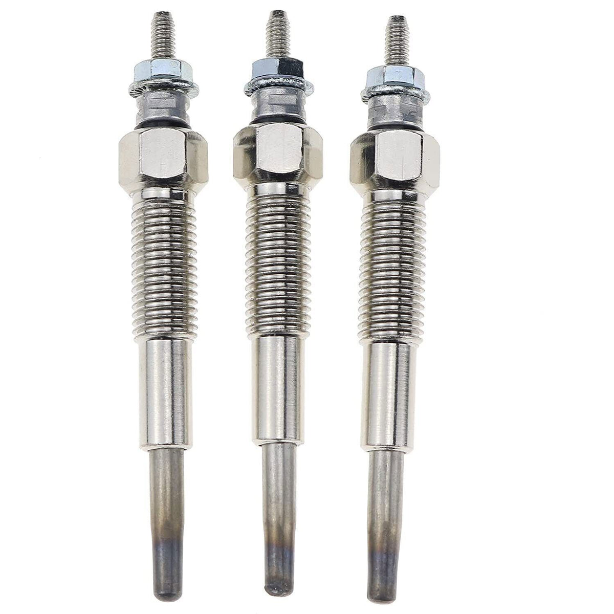3X Glow Plugs SBA185366190 For New Holland BOOMER 3040,BOOMER 3045,BOO ...