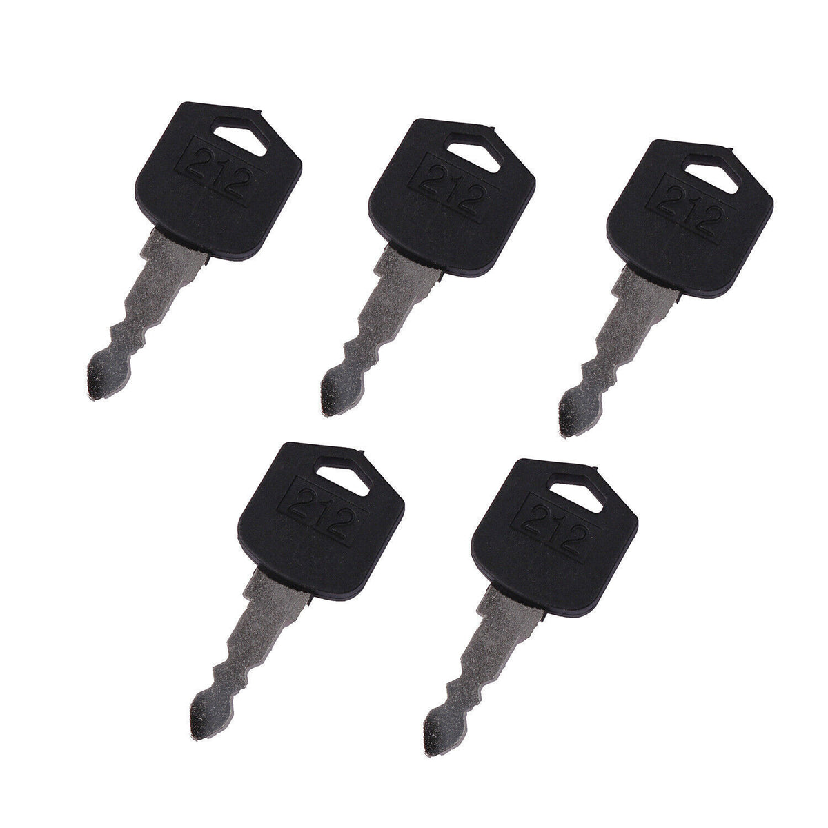 5X D554212 Ignition Keys For Doosan Daewoo Forklift D25 D35 G25 G35 Sk ...