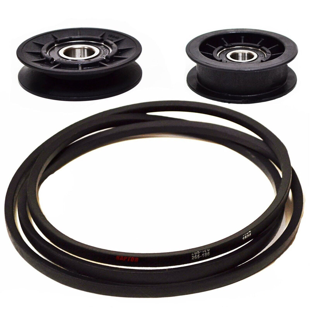 Idler Pulley Drive Belt Kit GX20006 GX20286 GX20287 For John Deere L10 ...