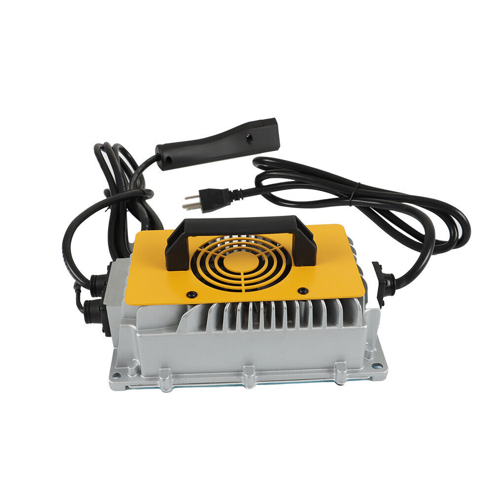 New Battery Charger 3-Pin Triangular Plug 48V 17A For E-Z-GO TXT/RXV G ...