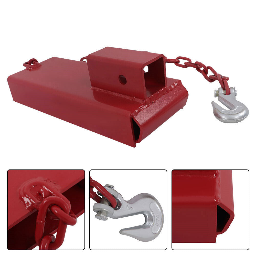 Hitch Receiver Forklift Trailer Towing Adapter 2 Inch Pallet Fork Atta ...