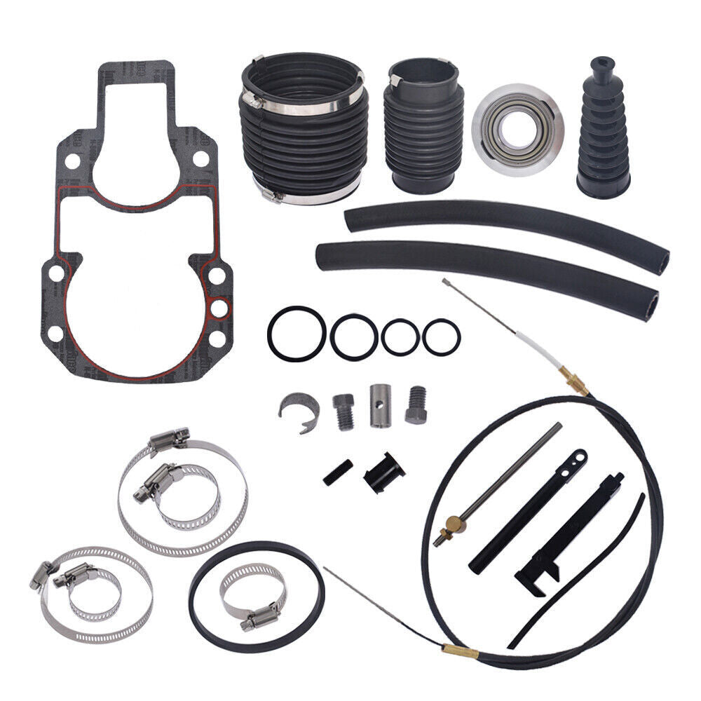 For Mercruiser Alpha One Gen One Transom Service Kit Gimbal Shift Cabl ...