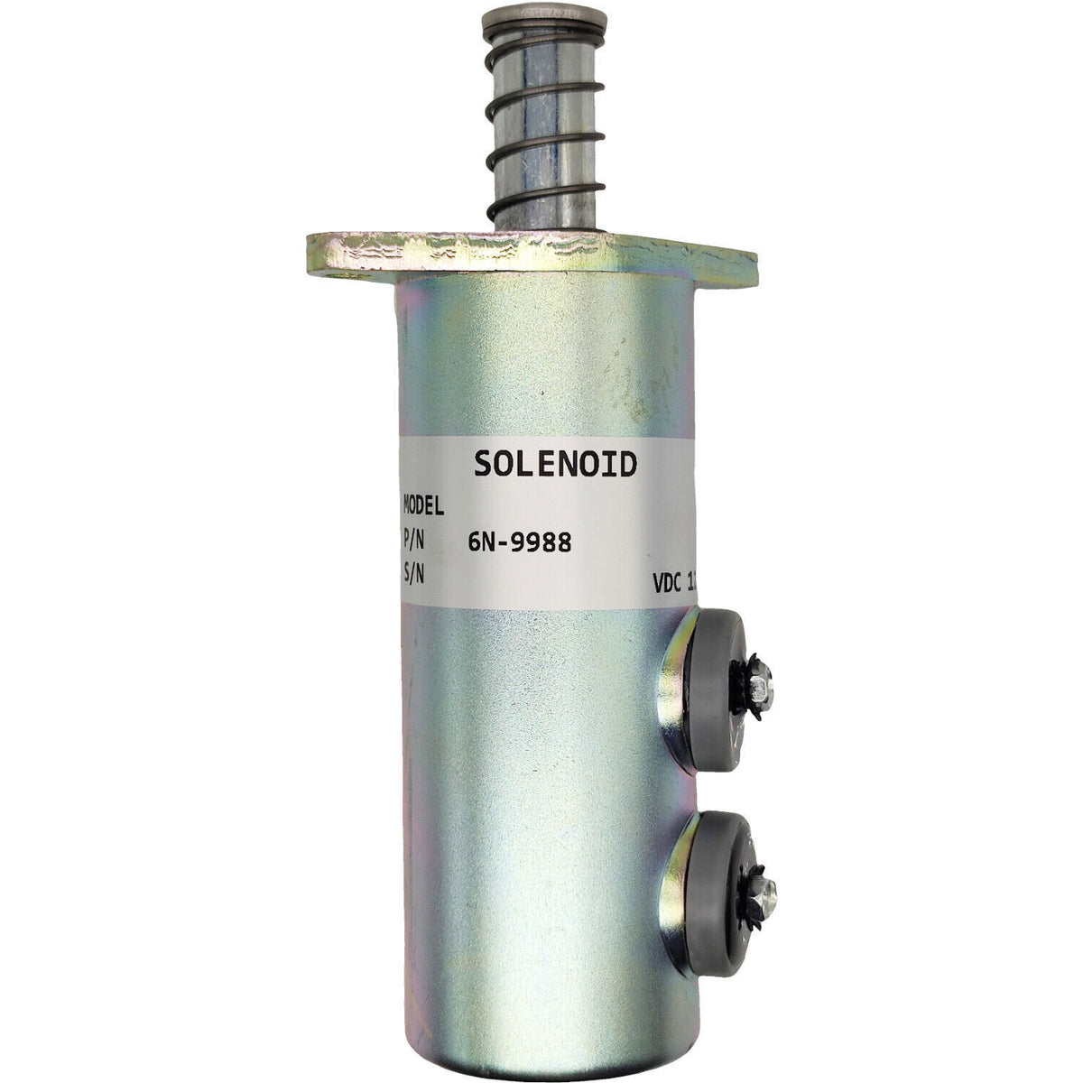 12V Engine Fuel Shutoff Solenoid 6N9988 6N-9988 for Caterpillar CAT 32 — DURAFORCE