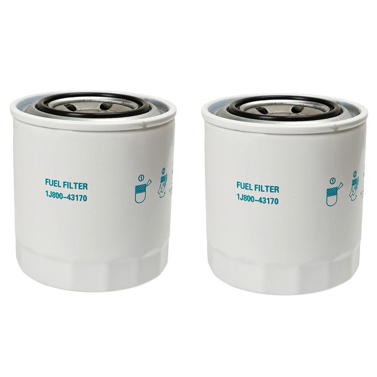 2X Fuel Filter P550049 Fit for Donaldson ME016823 ME016872 Spin-On ...