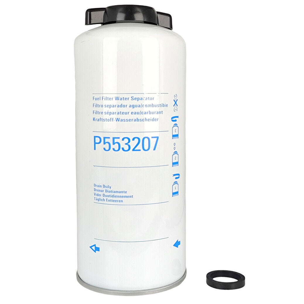 Spin-On Fuel Filter Water Separator Fit for Donaldson P553207 — DURAFORCE