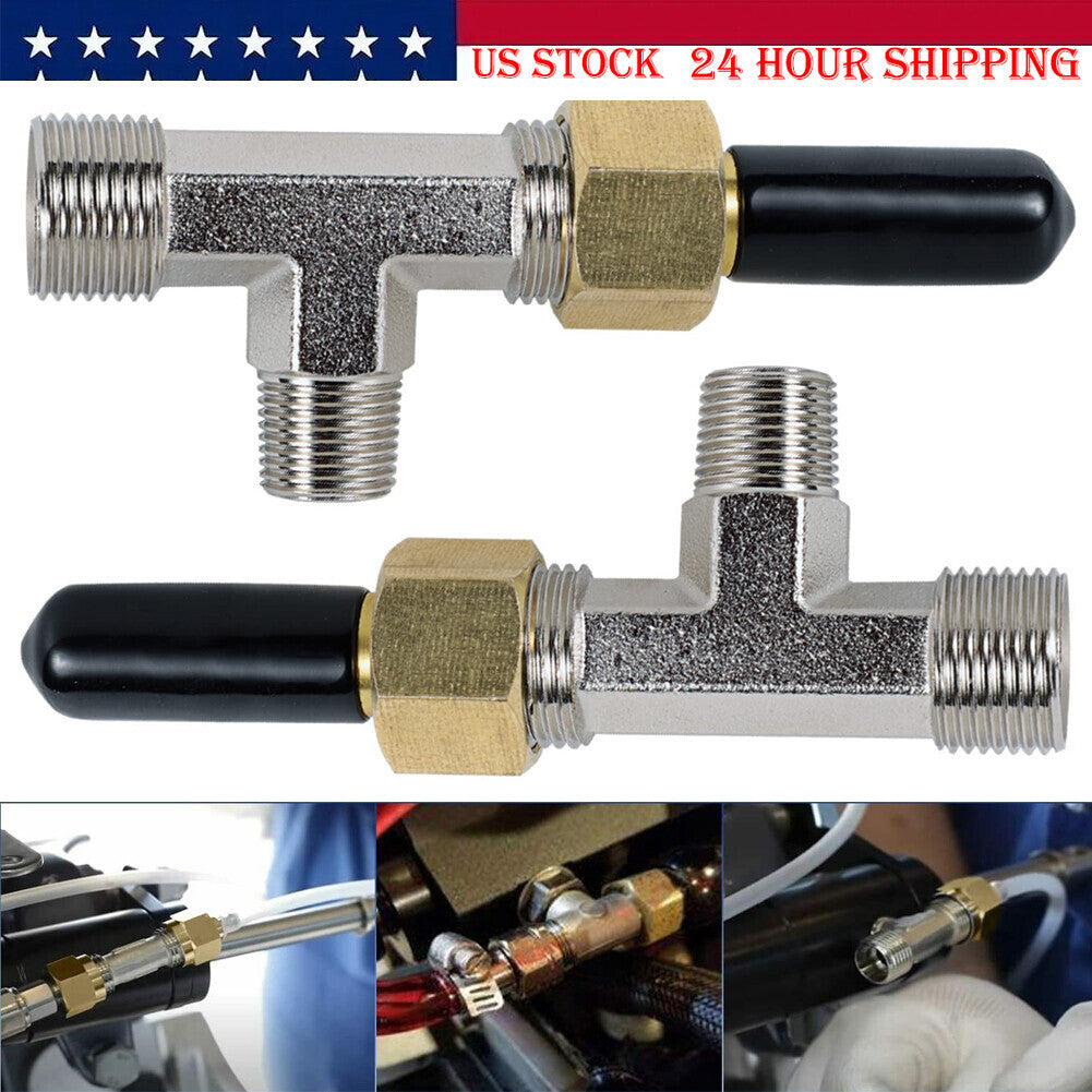 Hydraulic Steering Bleeder Tee Kit for Baystar HC4645H,Replaces SeaSta ...