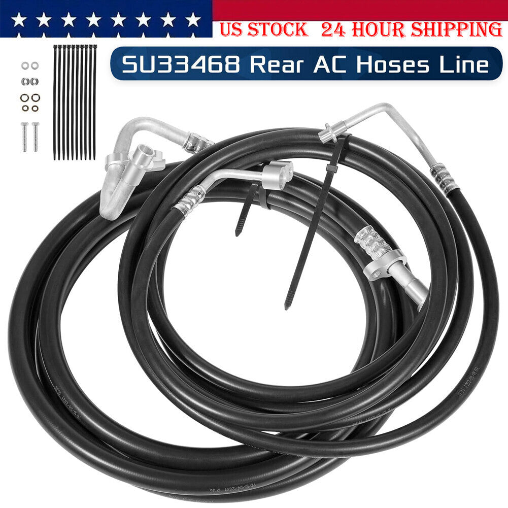 Rear A/C Line Kit 2007-2014 GMC Yukon XL Suburban Rear Auxiliary AC Ho ...