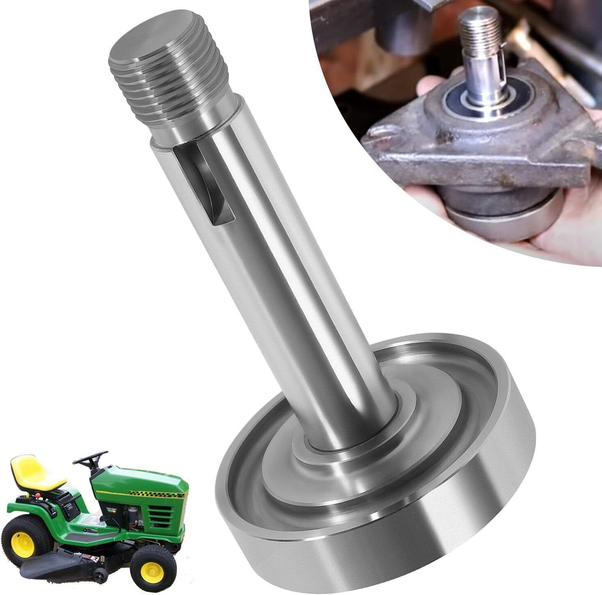 Deck Blade Spindle Shaft For John Deere Mower Blade Spindle Replacemen ...