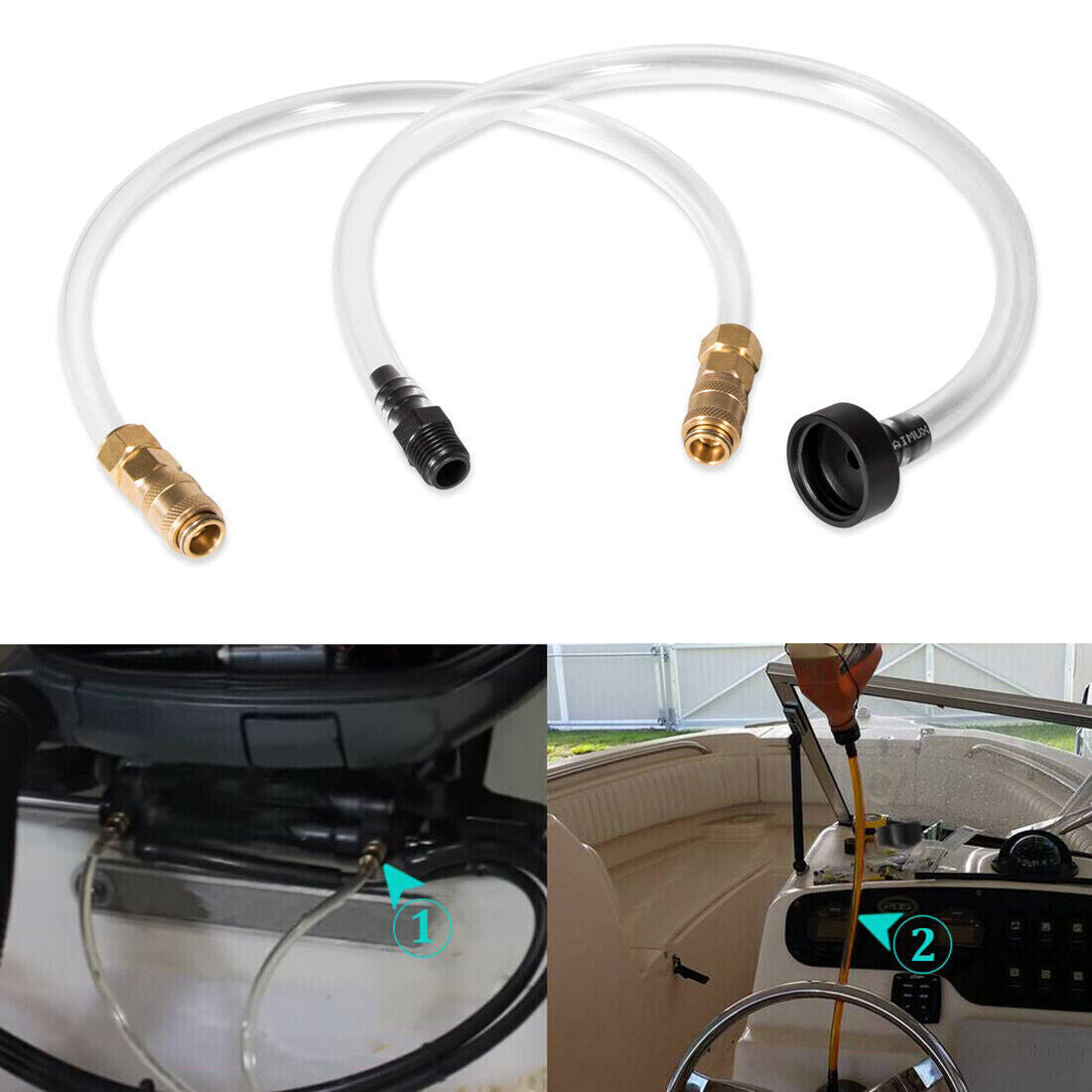 Boat Bleed Kit Filler Kit Bleeder Hose For Seastar Hydraulic Steering ...