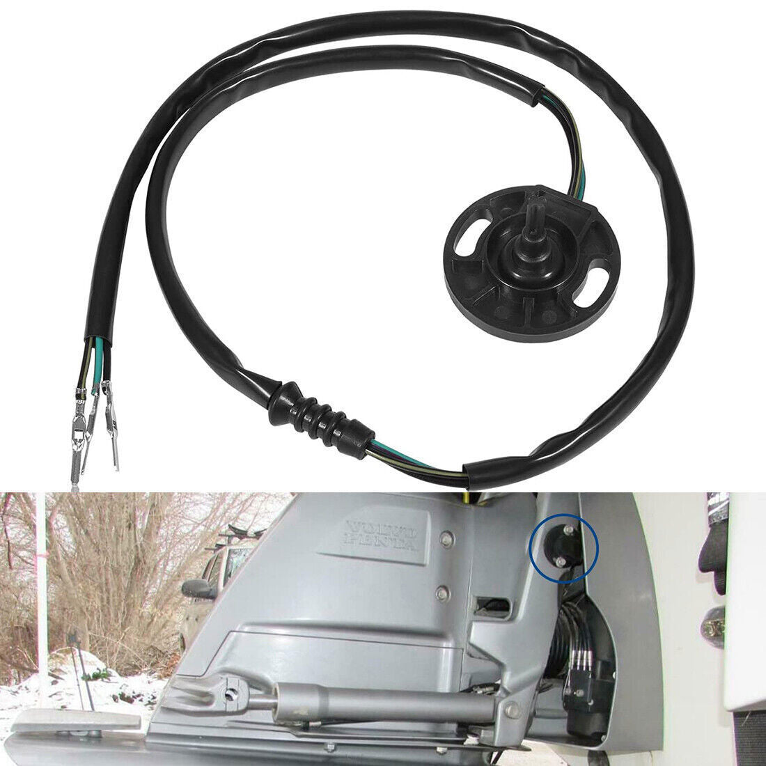 Volvo Penta Trim Sender Sensor Sending Unit SX-A, DPS-A DPS-B, 2148438 ...