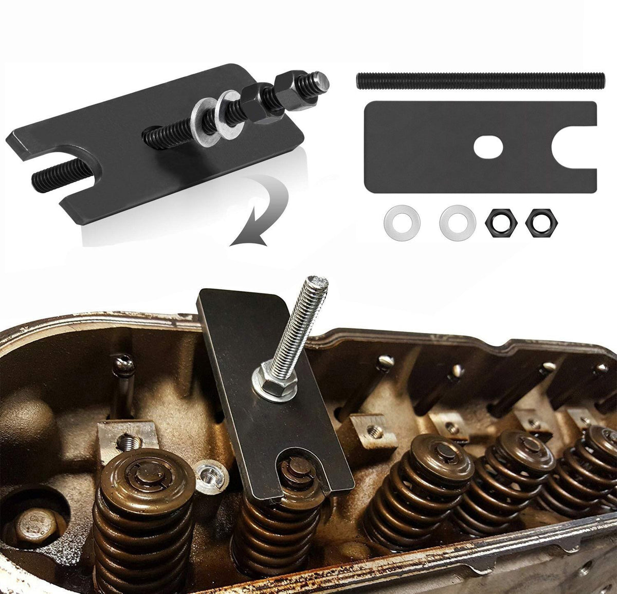 Valve Spring Compressor Tool for GM LS LSX LS1 LS2 LS3 LS6 LS7 LS9 LQ4 ...