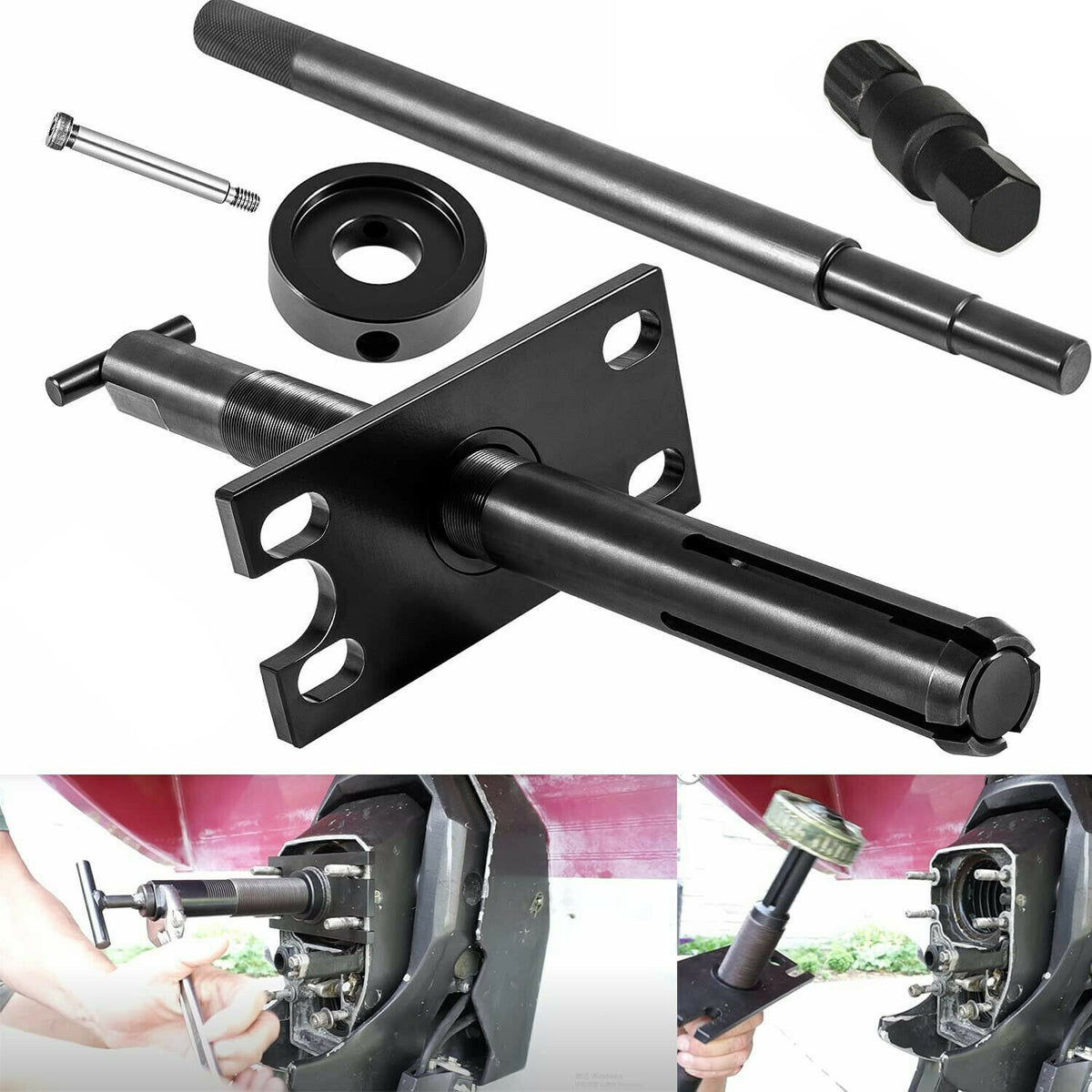Gimbal Bearing Puller +Alignment & Hinge Pin Tool Kit for Mercruiser A ...