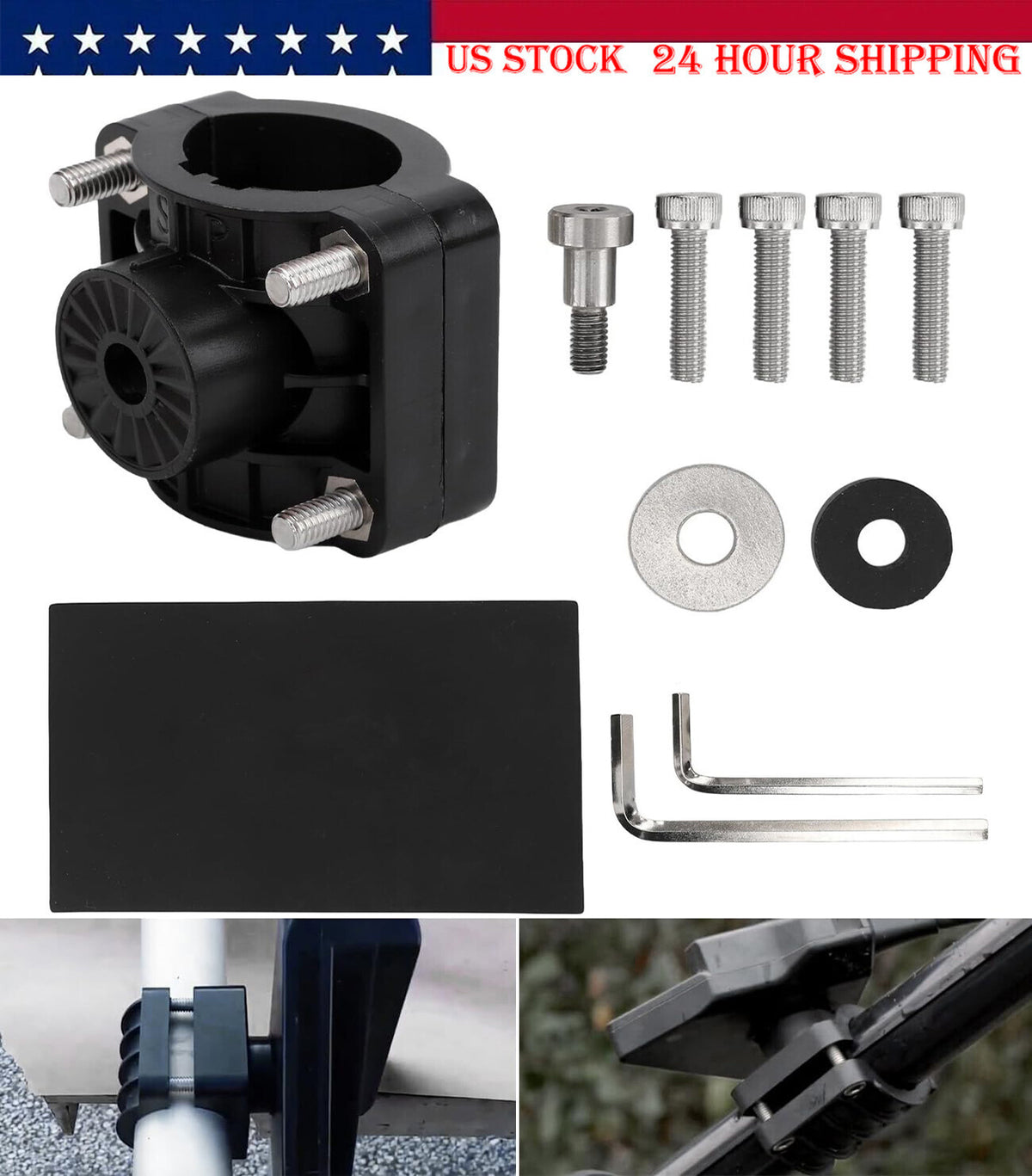 010-12676-15 0 Degree Livescope Pole Mount For Garmin Panoptix LVS32 T ...