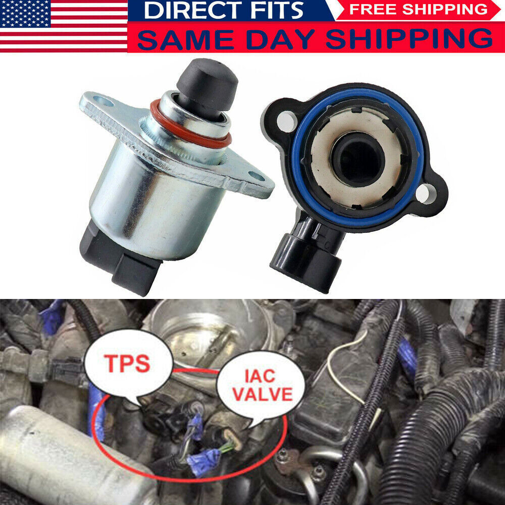 Throttle Position Sensor and Idle Air Control Valve For LS Chevy GM Di ...