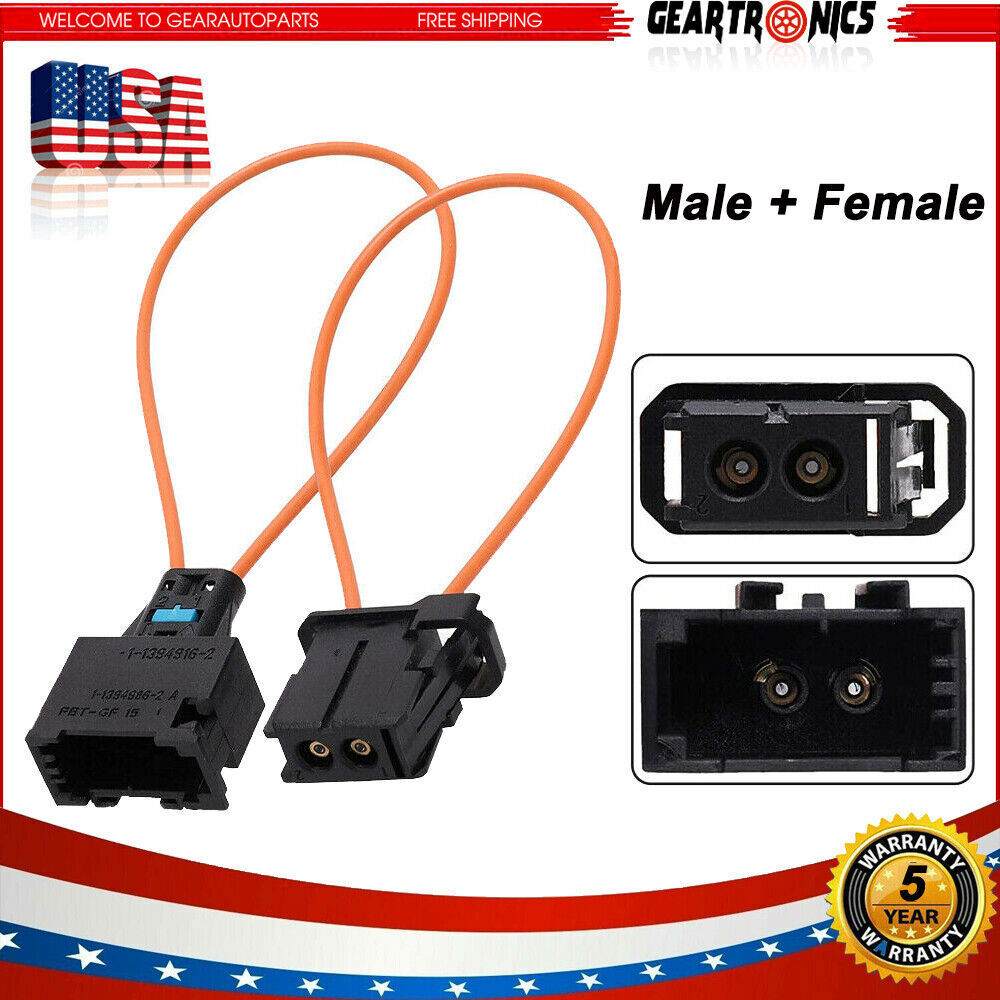 Fiber Optic Loop Bypass MALE & FEMALE Kit Adapter for BENZ PORSCHE BMW ...