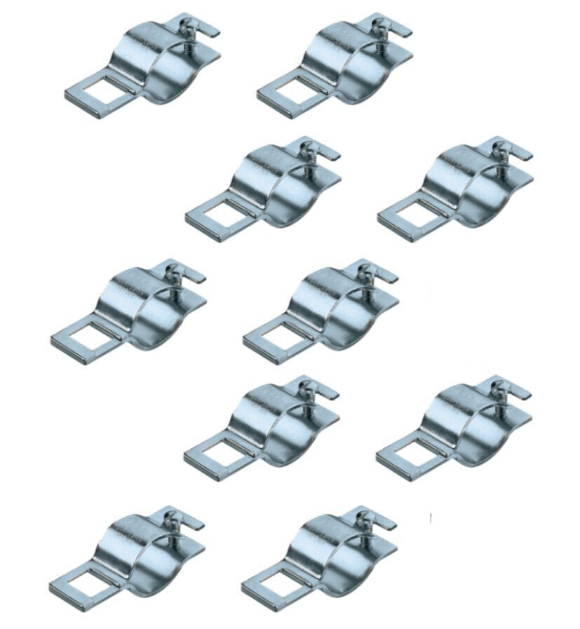 Pack of 10 - TeeJet Quick Nozzle Body Vari-Spacing Clamp Fits 1/2" Rnd ...