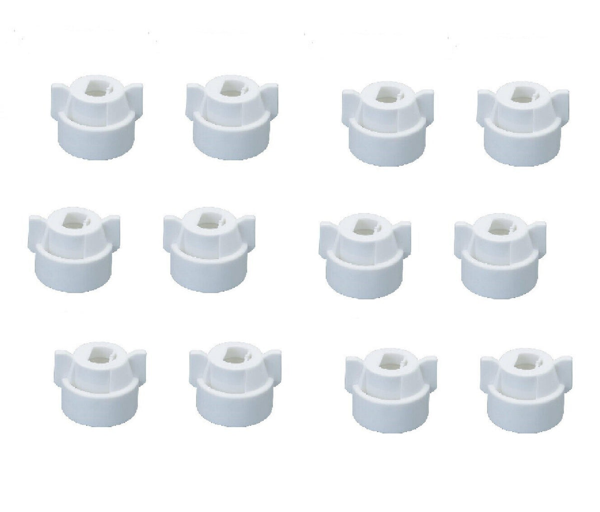 Pack of 12 - Quick TeeJet White Nylon Cap For TP, XR, DG, OC, Turbo ...