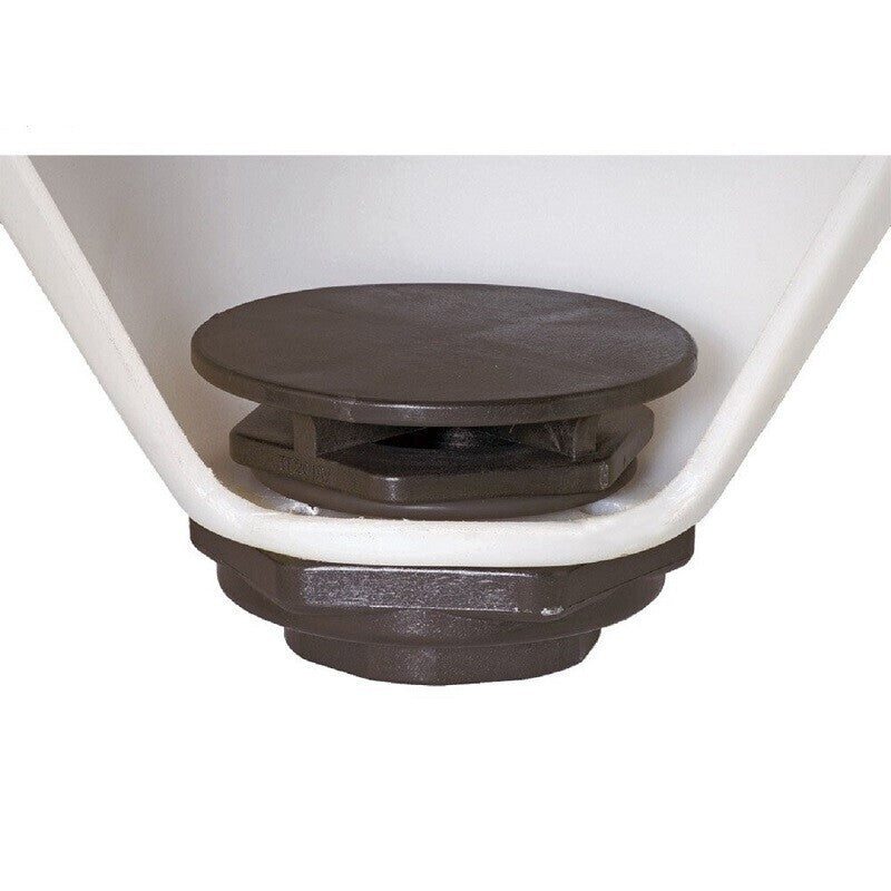 Banjo Poly Bulkhead Anti Vortex Tank Fitting 1-1/2" FPT & 3" O.D TF150 ...