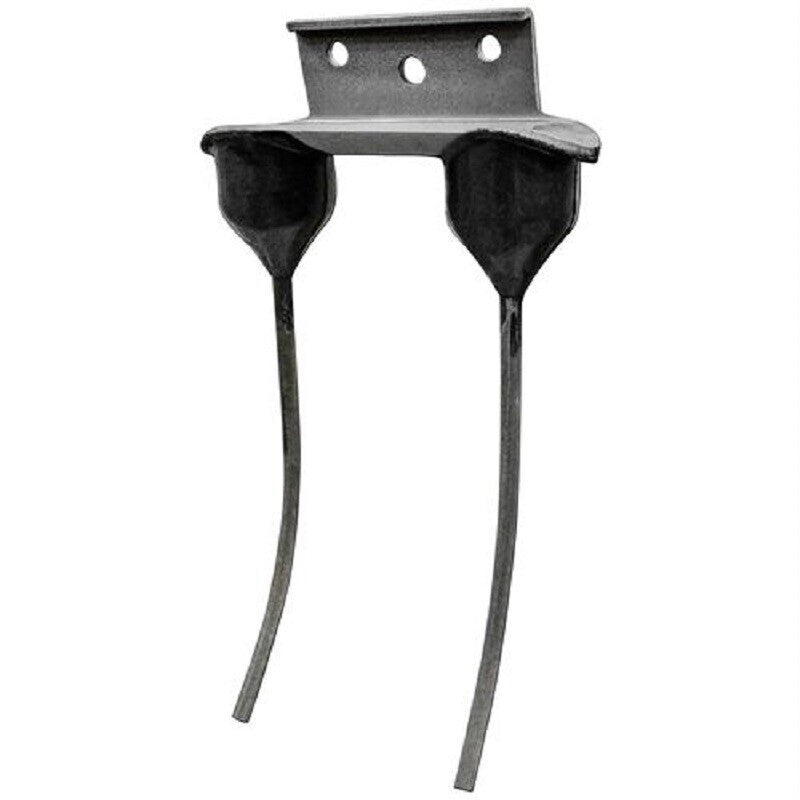 5 of Double Rubber Mounted Rake Teeth 7.25" Tine x 5/16" Bolt Hole w ...