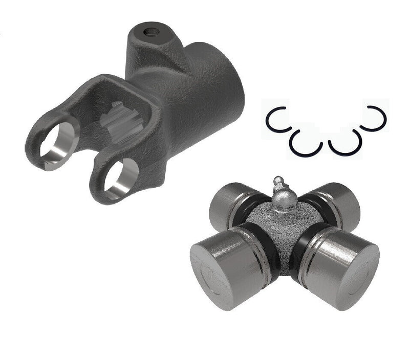 Weasler Cross/Bearing U-Joint Kit & Tractor Yoke 1-3/8" 6 Spline 12N S ...