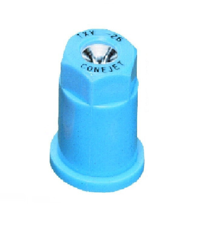 TeeJet ConeJet Hollow Cone Spray Tip 0.43 GPM @ 40 PSI Visiflo Blue TX ...