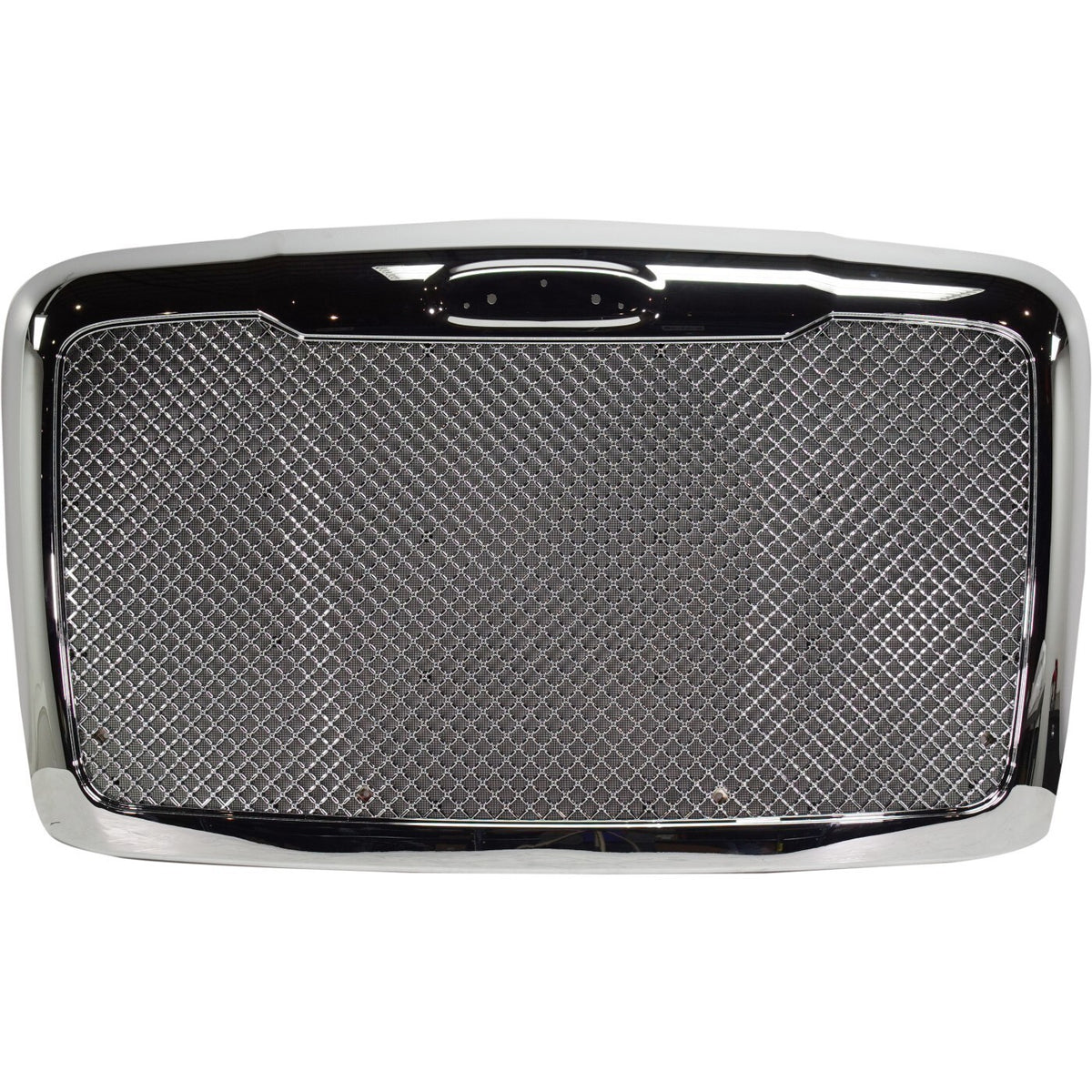 Grille Assembly For 2008-17 Freightliner Cascadia Bug Screen Chrome Me ...