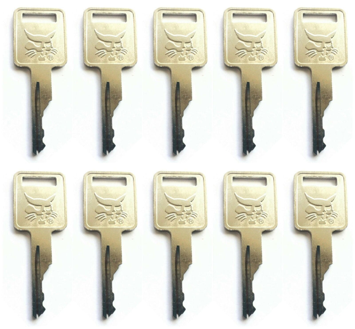 (10) Ignition Key For Bobcat Skid Steer Loaders and Mini Excavators 66 ...