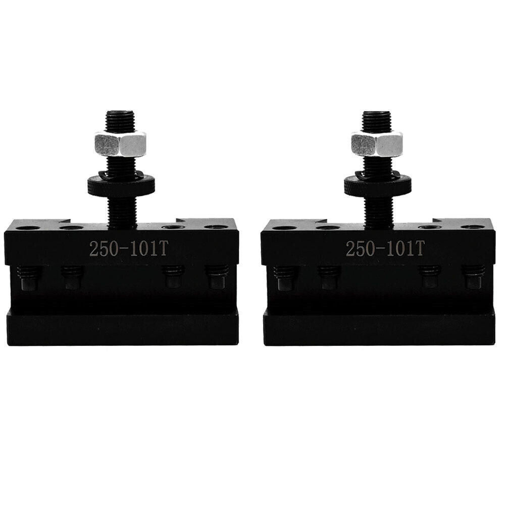 2 × AXA #1 250-101 XL Turning And Facing Holder Quick Change Tool Post ...