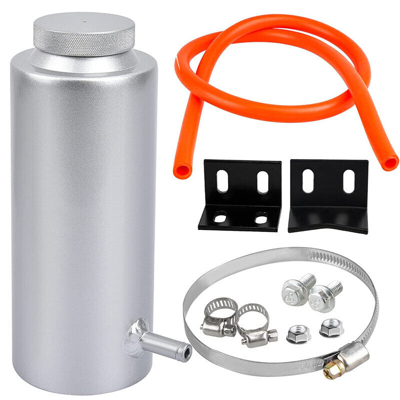 800ML Universal Radiator Coolant Catch Tank Kit Overflow Reservoir Alu ...