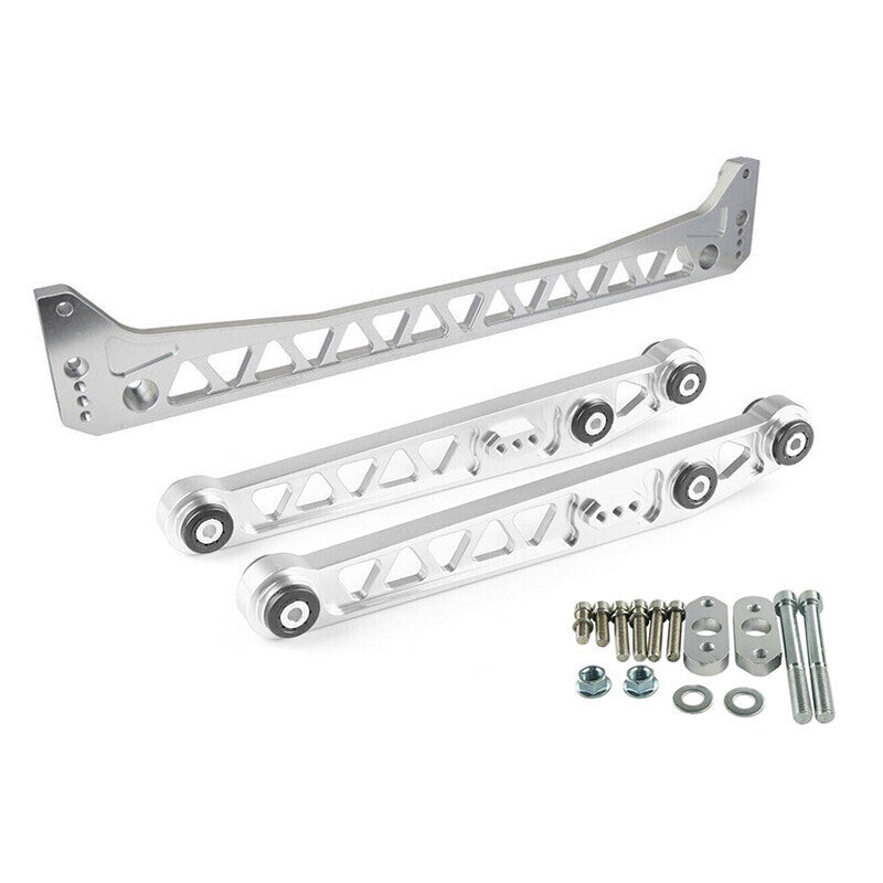 Rear Suspension Lower Control Arm + Subframe Brace Kit For 96-00 Honda ...