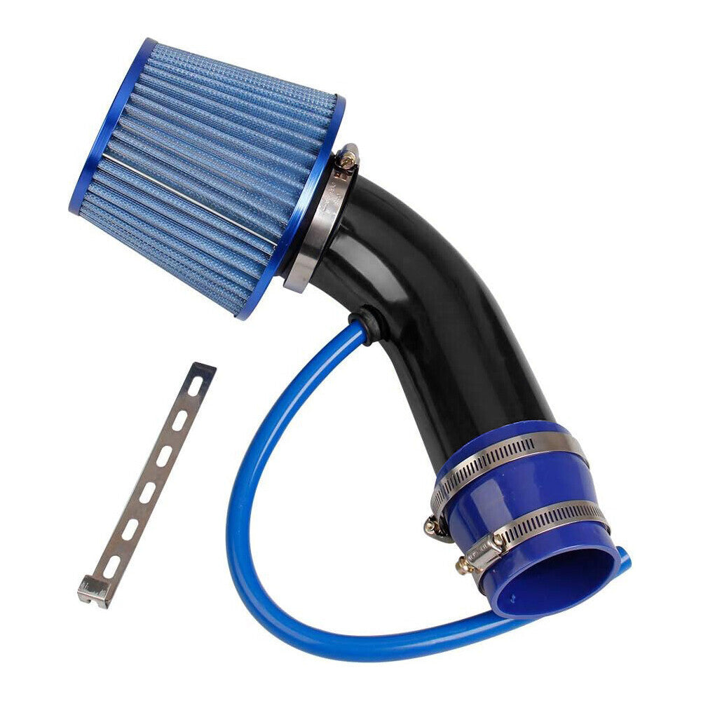 3'' Inch Cold Air Intake Filter Power Flow Hose Induction Pipe Kit Sys ...