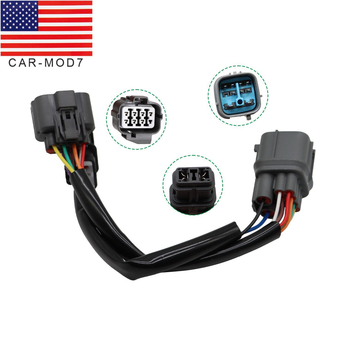 10 Pin OBD2 to OBD1 Distributor Jumper Harness for Honda Acura Engine ...