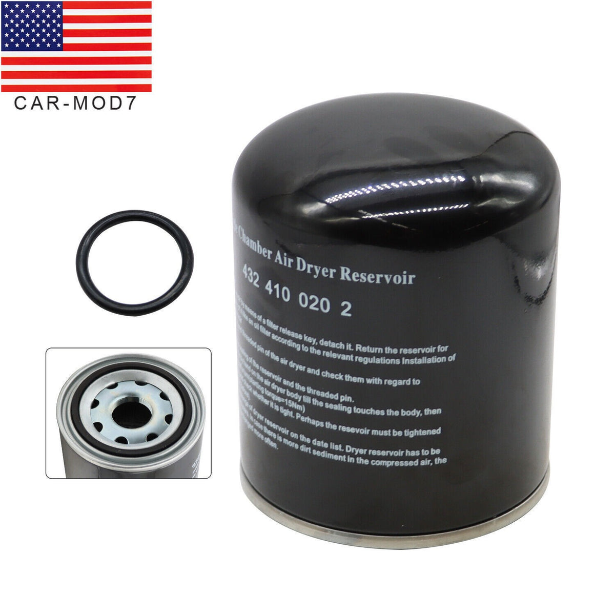 Air Dryer Filter for Volvo Freightliner Kenworth Peterbilt Western Sta ...