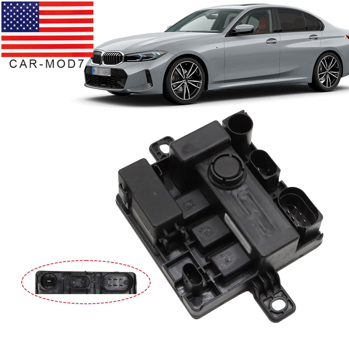 BMW 528i 535i 2011-2016 Power Distribution Module 12637591534 Integrat ...