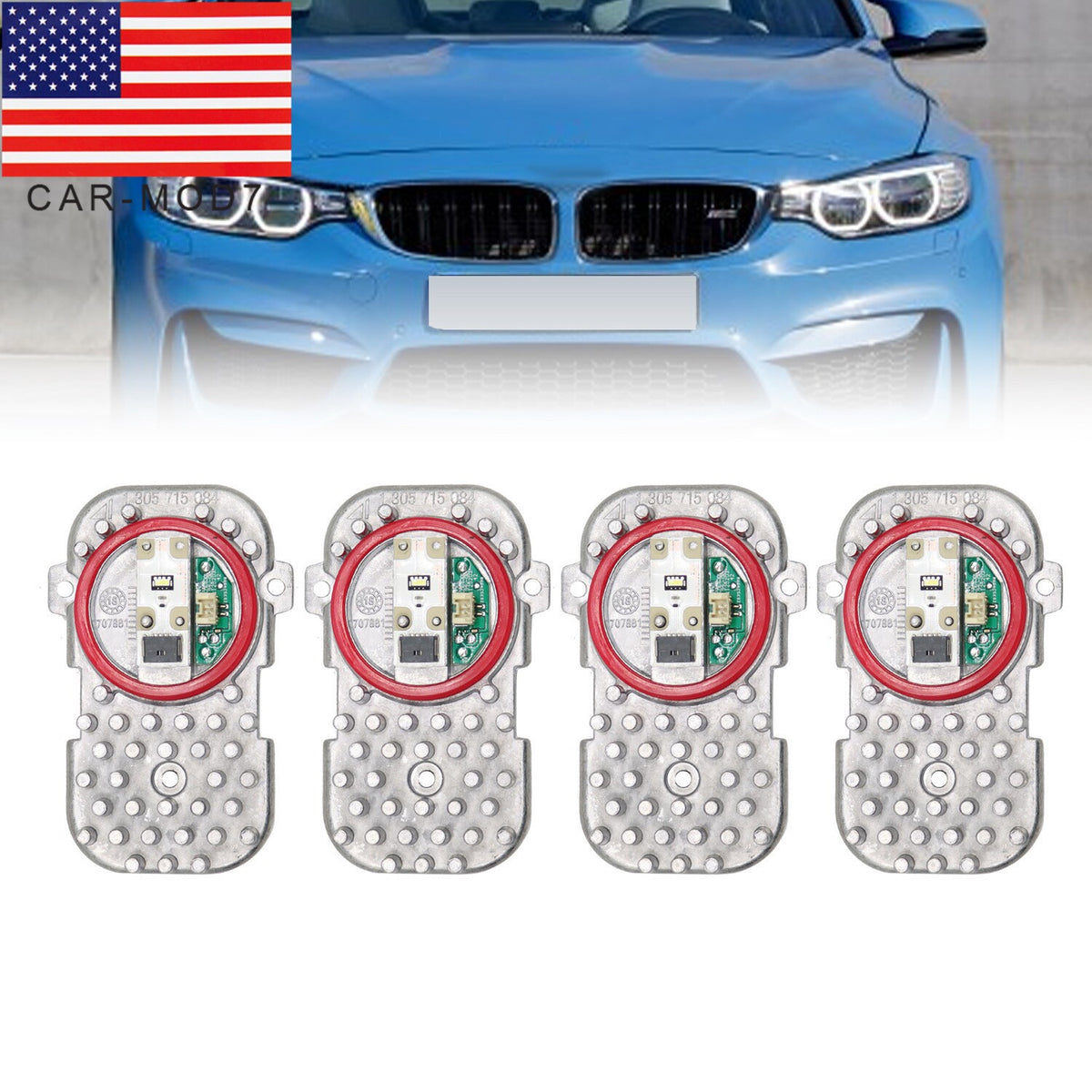 BMW F80 M3 F82 M4 F32 4 Series Xenon Angel Eyes Module 2014-2017 ...