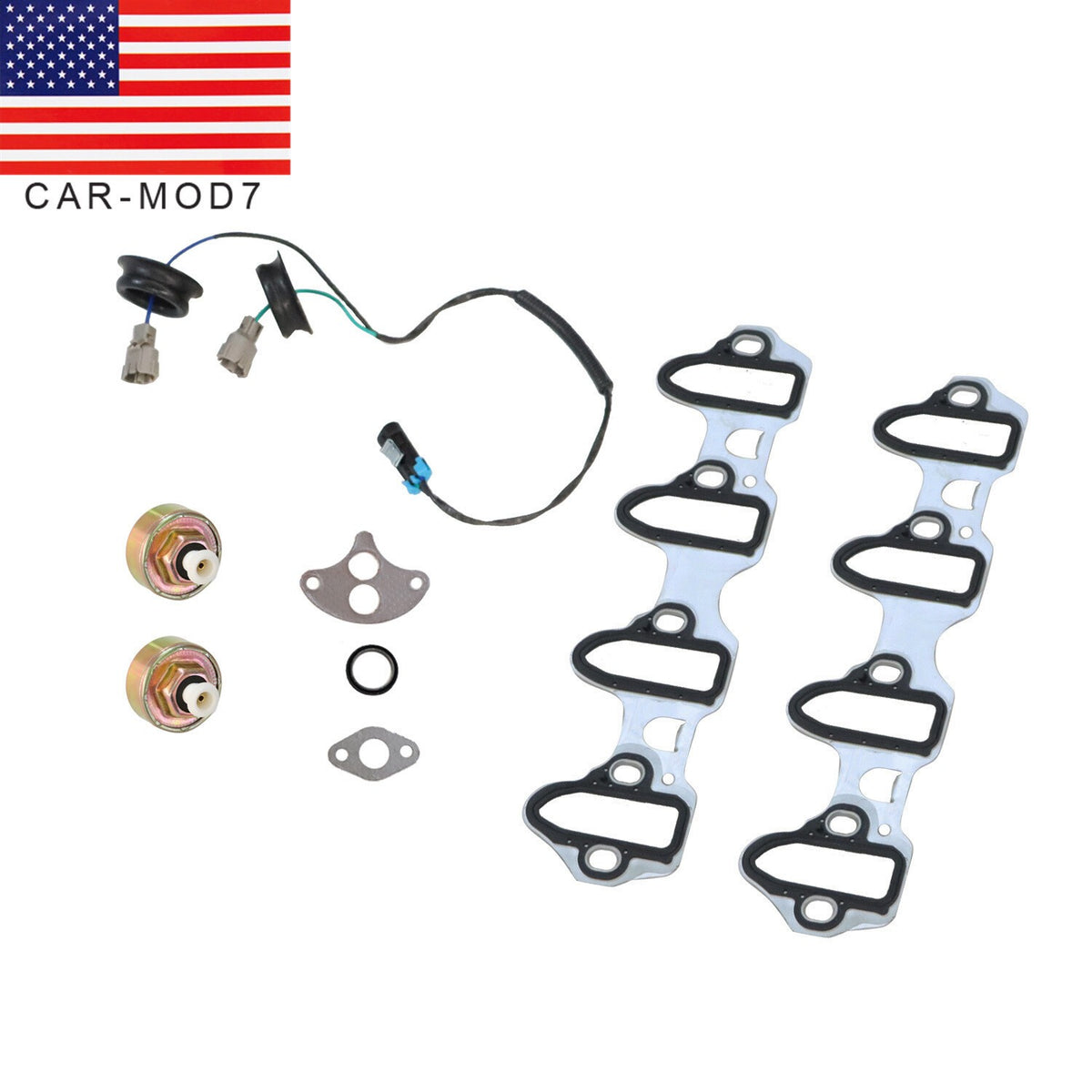 Chevrolet Silverado 1500 5.3L 6.0L Intake Manifold Gasket with Knock S ...
