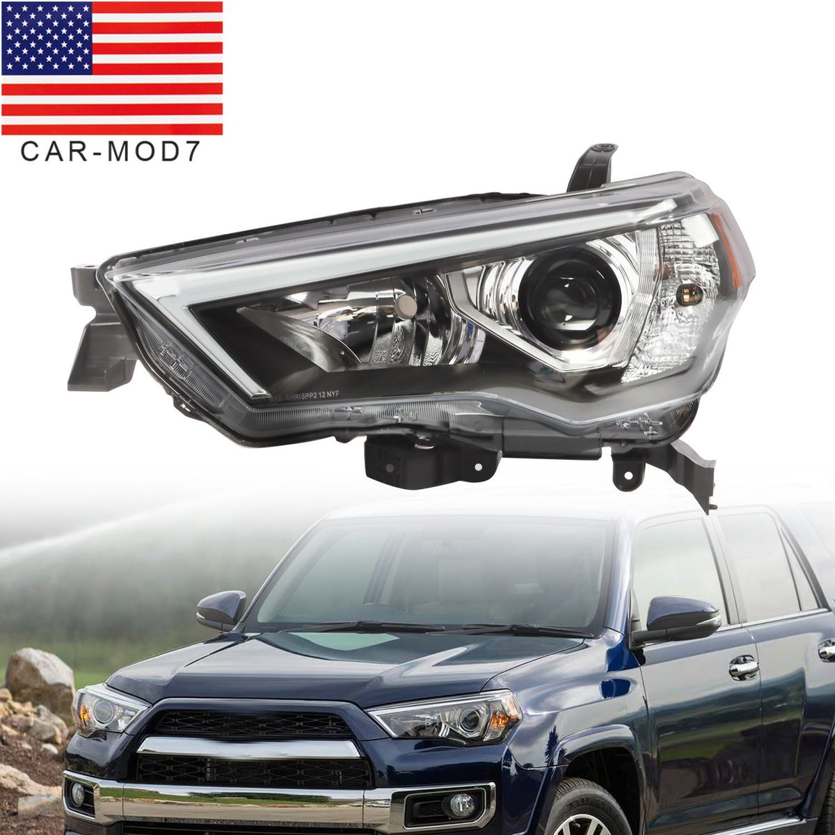 Toyota 4Runner 2021-2022 Left Driver Side Headlight Replacement 810703 ...