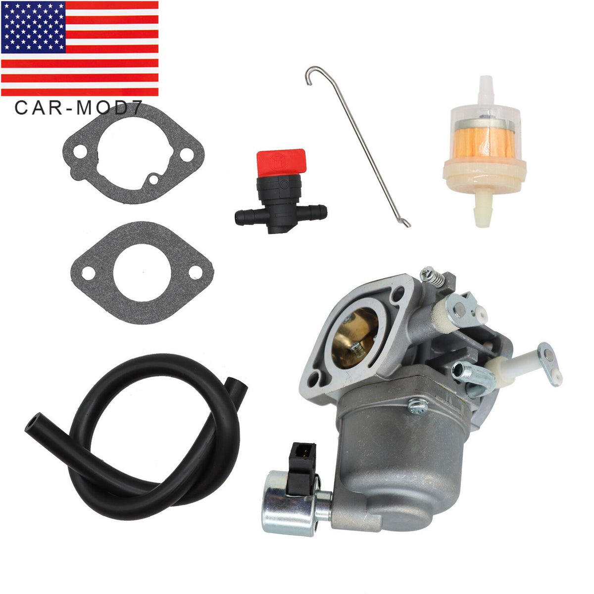 John Deere MIA13043 Lawn Mower Carburetor with Gasket Kit Engine Carbu ...