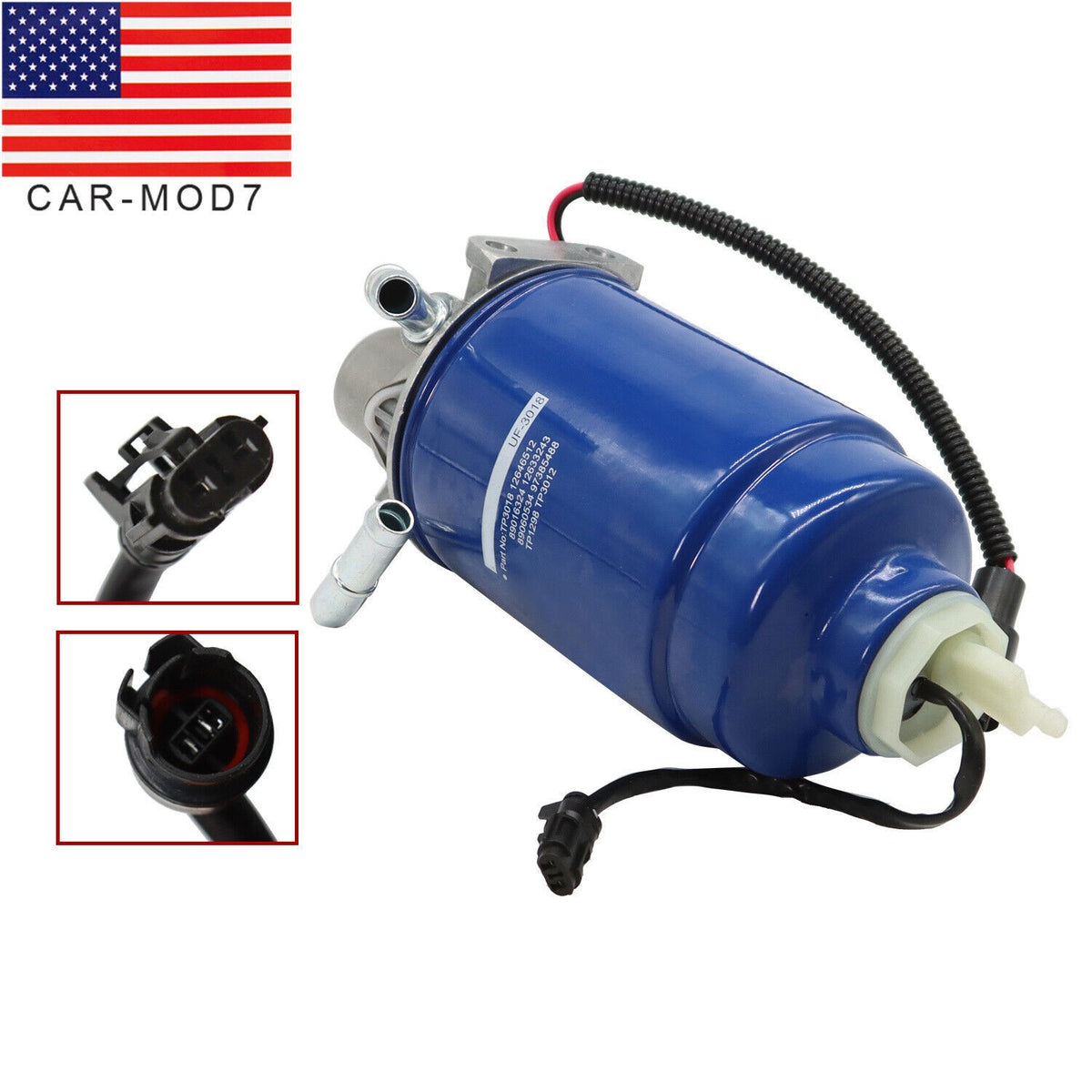 Fuel Filter Housing for 2004-2012 GM Silverado Sierra 6.6L Diesel Fit ...