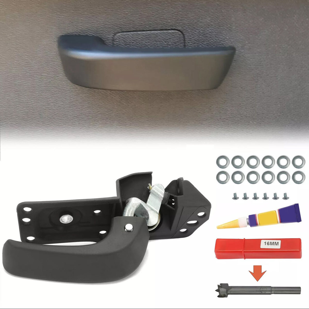 Door Handle Repair Kit Interior Inside LH For 07-13 Chevy Silverado 15 ...
