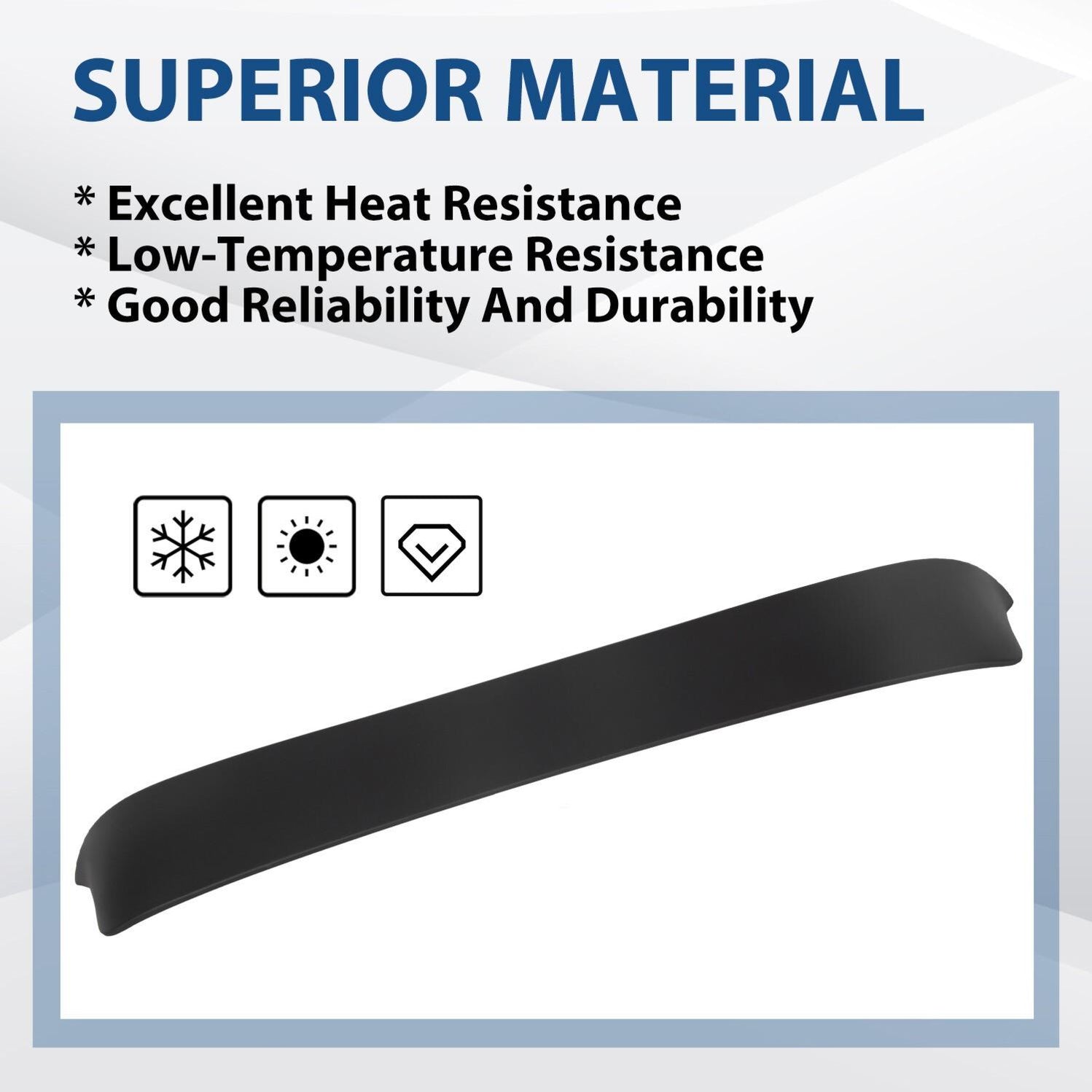 For 90-05 1997 Mazda Miata JDM ABS Rear Window Roof Spoiler Visor Wing ...