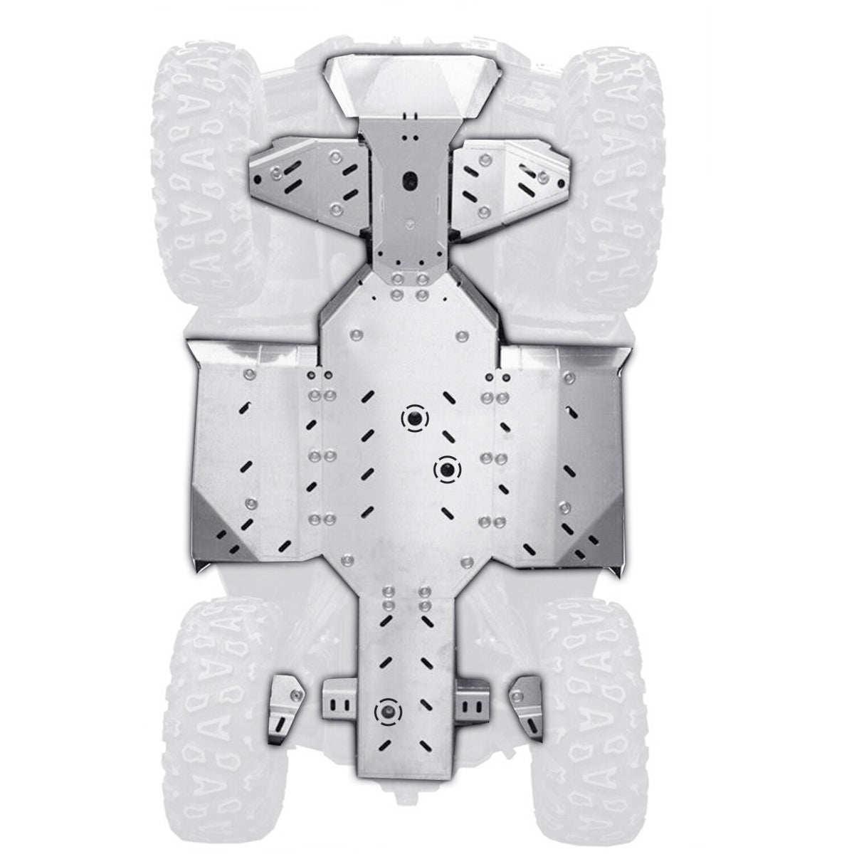Full Chassis Skid Plate Aluminum For CFMOTO CFORCE 800 xc / 1000 2018 ...