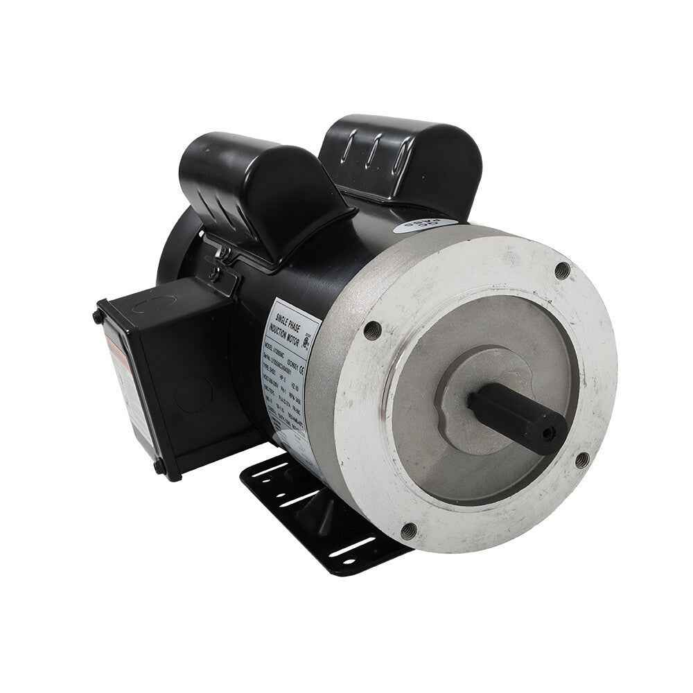 208-230V 5HP 3450RPM General Purpose Single Phase Motor 56C 5/8" Shaft ...