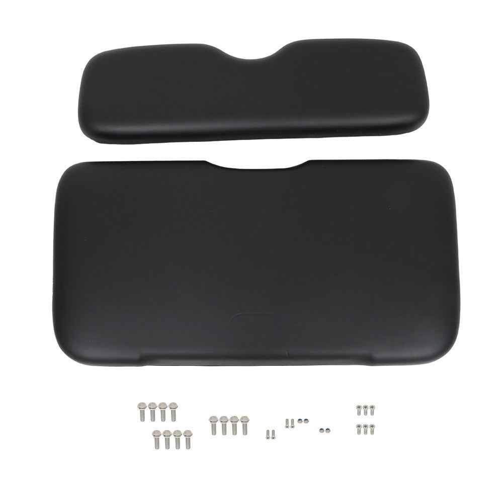 Black Golf Front Seat Cushion Set For E-Z-GO RXV, Freedom RXV 2008-Up ...