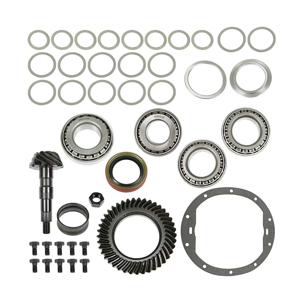 Fit For GM Chevy 8.5" 10-Bolt Gears 3.73 Ratio & Master Bearing Instal ...
