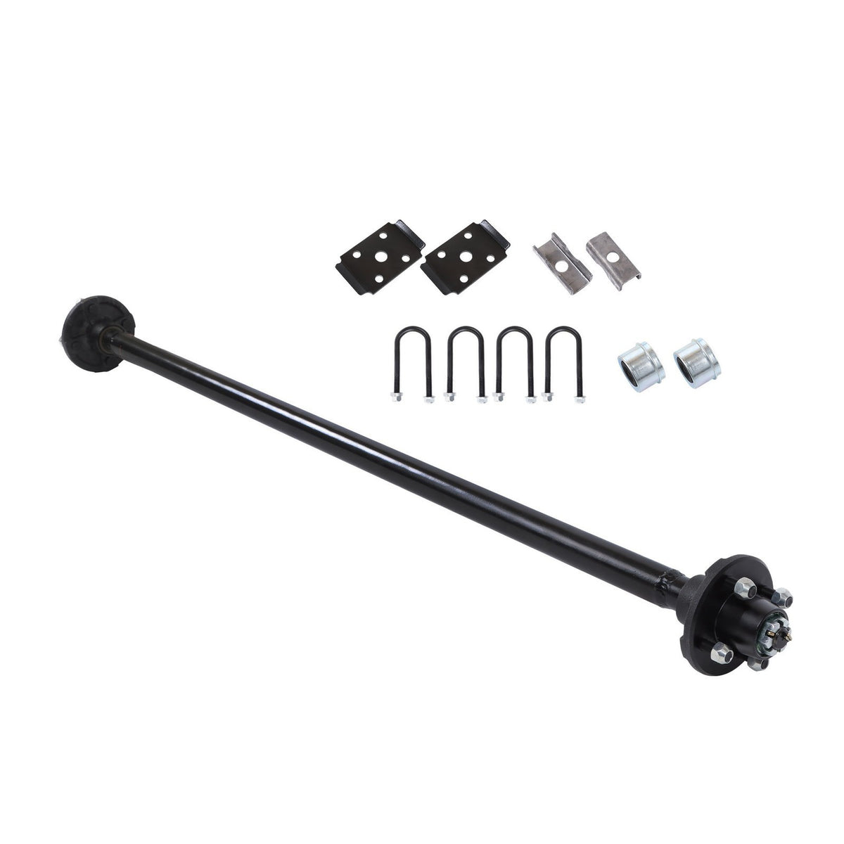 2000lbs Trailer Axle Boat Trailer Cargo 4 lug 56.5' Hub Face 46.5 ...